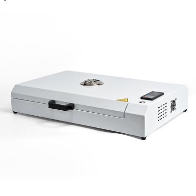 China KECAI Factory Direct Desktop DTF Oven Machine Semi-Automatic Pet Film Powder Dryer Heating Curing A3 DTF Oven for Cloth Printer for sale