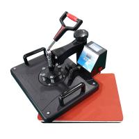 China KECAI 8 in 1 Combo Multifunction Heat Press Machine for Printing Machine T-Shirt Hat Mug Plate New Condition for sale