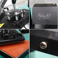 China KECAI Manual 29*38 / 38*38cm 8 in 1 Combo Heat Transfer Printing Machine Slide Rail Heat Press Sublimation Machines for sale