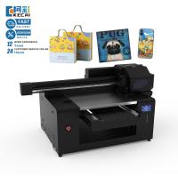 China KECAI Best Factory Direct Sale 5060 Large Format Case Pen Varnish 3D Rotary UV LED Flatbed Uv Printer for Mobile Phone Cover for sale