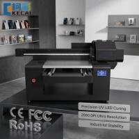 China KECAI Industrial A2 Size 5060 UV Flatbed Printer With XP600 Print Heads for Printing Shop High Efficiency Digital Inkjet Machine for sale