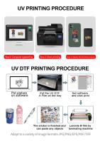 China KECAI Industrial A2 Size 5060 UV Flatbed Printer With XP600 Print Heads for Printing Shop High Efficiency Digital Inkjet Machine for sale