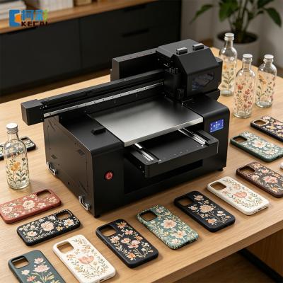 China KECAI Factory Price 5060 UV Inkjet Printer Hot Selling 50*60CM UV Flatbed Printing Machine for sale