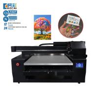 China KECAI Factory Price Touchscreen 6090 High Resolution 6 Color Mobile Phone Case Inkjet A1 Printing Machine UV Flatbed Printer for sale