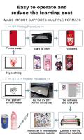 China KECAI Factory Price UV Inkjet Printing Machine 6090 UV Flatbed Printer with XP600 Print Head and Custom CCD Visual Positioning for sale