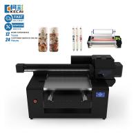 China KECAI Manufacturer Direct Sales 5060 Uv Printer Touch Screen A2 50/60 Size Automatic Uv Inkjet Printer with XP600 Print Head for sale