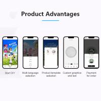 China KECAI AI Smart LED UV Printer Intelligent Self-service Commemorative Coins Refrigerator Sticker A5 UV Printers for sale