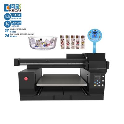 China KECAI 6090 Digital 3D Printing on Glass Ceramic Tile Acrylic UV Flatbed Printer for sale