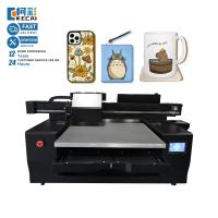 China KECAI Industrial 6090 Flatbed UV Printer Automatic Inkjet Digital Machine with Touch Screen for PVC Acrylic Ceramic Wood Metal for sale