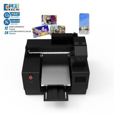 China KECAI 3060 UV Printing Machine for Phone Case Wood Glass Metal PVC Acrylic Pens ID Card Mug Plastic Xp600 A3 UV Flatbed Printer for sale