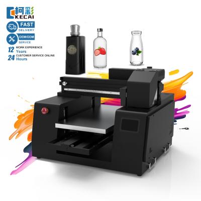 China KECAI Manufacturer Price Durable Machine Automatic 3060 Double Head XP600 UV Flatbed Printer with Automatic Height Calibration for sale
