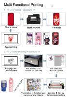 China KECAI Wholesale Custom New Arrival 3060 Upgraded XP600 Head Flatbed Printing Machine Fully Automatic Colorful UV Inkjet Printer for sale