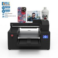 China KECAI 4050 UV Printer A2 Fast Shipping 2-head Xp600 Printing Machine Direct UV Flatbed Printer for Acrylic PVC Bottle Mug for sale