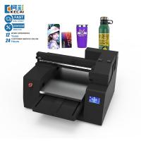 China KECAI Small Business 4050 Printing Machine Metal Sheet Frisbee Acrylic Ceramic Tile Crystal Logo Advertising UV Flatbed Printer for sale