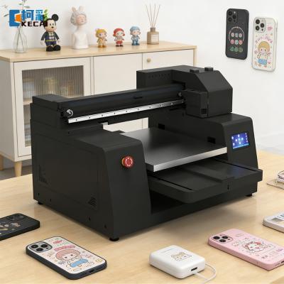China KECAI Printing Machine Uv Printer for case Cell Phone Uv Flatbed Printer 2 Head 4050 Digital Flatbed Led Uv Printer Price for sale
