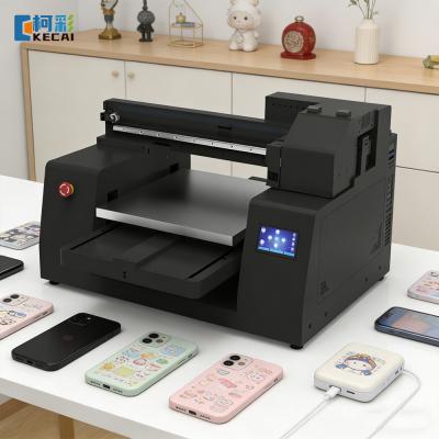 China KECAI Best Seller A2 40*50cm Digital Acrylic Invitation Films Wood Canvas Metal 4050 Uv Dtf Flatbed Printer for sale