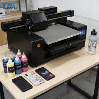 China KECAI High Quality 6090 UV DTF Printer A1 UV Flatbed Sticker Printing Machine for Phone Case Acrylic Trophy Canvas Tumbler for sale