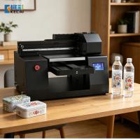 China KECAI Small Size A3 High Precision 3040 UV Flatbed Printer for Mug Pen Shoe Acrylic Wood Metal Glass Printing Machine for sale