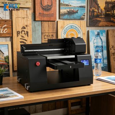 China KECAI High Quality Custom A3 Smart UV Printer XP600 Head for Business Card UV DTF Printing Machine 3040 UV Flatbed Printer for sale