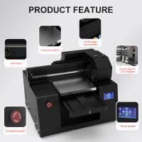 China KECAI Professional 30x40cm UV Flatbed Printer Digital Printing Machine UV Printer with XP600 CMYK+W+V for Commercial Use for sale