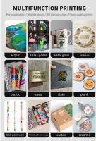 China KECAI Professional 30x40cm UV Flatbed Printer Digital Printing Machine UV Printer with XP600 CMYK+W+V for Commercial Use for sale