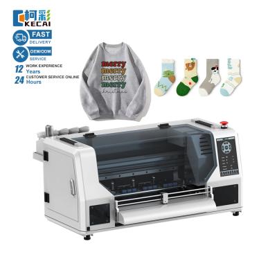 China KECAI New Touch Screen Dual Head T Shirt Printing Machine Impresora 30CM A3 Transfer Pet Film Printer Roll to Roll DTF Printer for sale