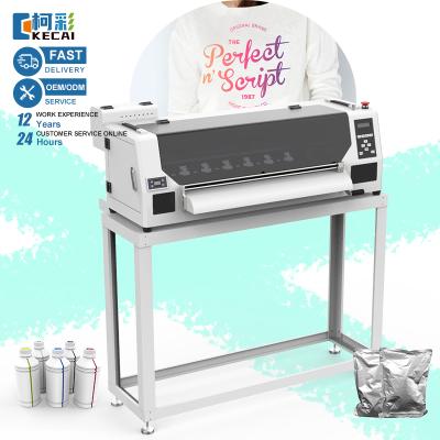 China KECAI A1 24 Inch Desktop DTF Heat Transfer Dual Head XP600 Printer T-Shirt Printing Machine 60cm Roll Film XP600 DTF Printer for sale