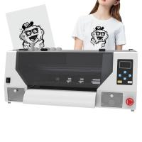 China High Quality A3/A4 Dual Printhead 30CM New Direct Print Logo Printing Clothing 1-Year Warranty DTF Printer for sale