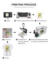 China KECAI A3 I1600 XP600 Printing Machine Mini Heat Transfer 30cm DTF Printer for T-Shirts New Condition 1-Year Warranty for sale