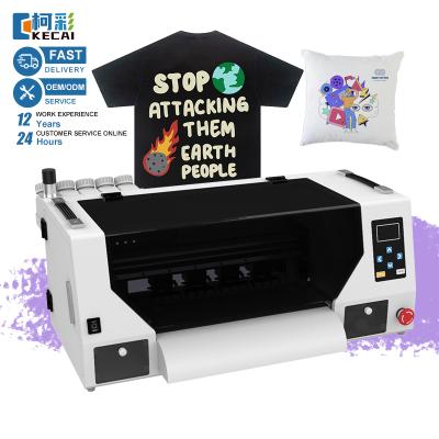 China KECAI High Quality Logo Printer Mini New Desktop A3 Dtf Printer Double XP600 I1600 Digital Textile Printing Machine for sale