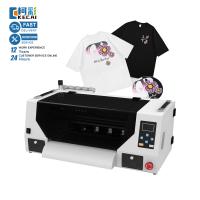 China KECAI High Quality A3 30cm Roll-to-Roll High Speed Double I1600 XP600 DTF Impresora for T-shirt Fabric Heat Transfer Printer for sale