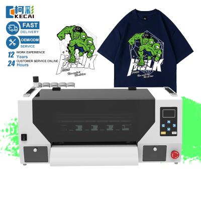 China KECAI Popular CE Cheap Dtf A3 30cm Double I1600 Xp600 Dtf Tshirt Printing Machine Garment Printer for Sale for sale