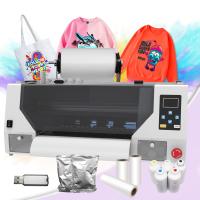 China KECAI 30CM DTF Printer Metal Desktop Clothes Tshirt Inkjet Printers Double-head XP600 Impresora Printing Machine A3 Dtf Printer for sale