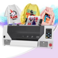 China KECAI High Quality Printing Machine A3 30CM Desktop XP600 I1600 Dual Head Metal Material Heat Transfer Clothing Dtf Printer for sale
