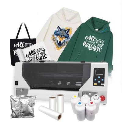 China KECAI High Quality A3 30CM Dual XP600 Printhead DTF Printer New Clothing Direct Print Machine with Logo Printing for sale