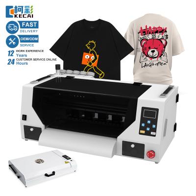 China KECAI New DTF Printer T-shirt Printing Machine A3 33cm Dtf Printer with 2 XP600 I1600 Head for sale
