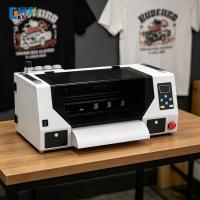 China KECAI A3 DTF Inkjet Printer T-shirt Printing Cloth Film Transfer Machine Printer with I3200 XP600 Print Head for sale