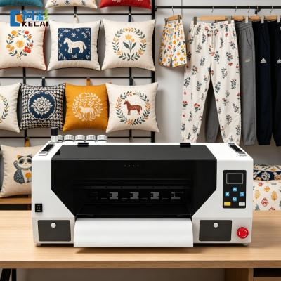 China KECAI 12 Inch A3 Brand New Model DTF Printer XP600 With Powder Shaking Machine Integrated Full-Automatic Textile Apparel T-shirt for sale