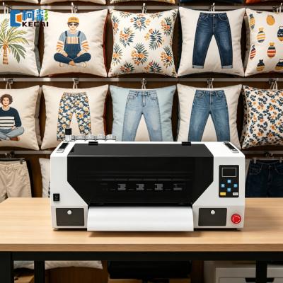 China KECAI Hot Selling XP600 Dual Print Head A3 Inkjet DTF Printer Machine 30CM Digital Textile T Shirt Apparel Fast Full-Automatic for sale