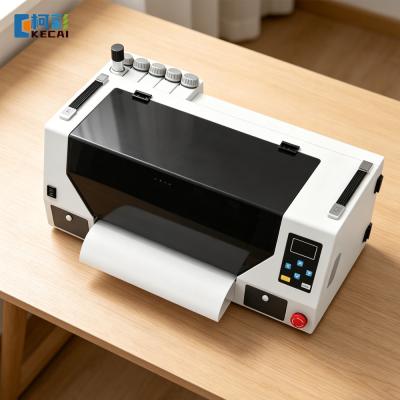 China KECAI A3 DTF Printer XP600 /I1600 Double Head 30cm PET Film Machine White Ink Circulation T-shirt Printing Automatic Desktop for sale