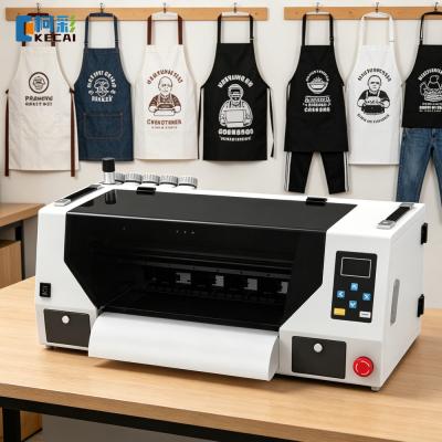 China KECAI Best Selling A3 30cm DTF Machine Dual Head White Ink Stirring Continuous Roll Cloth Printing Industrial Quality for sale