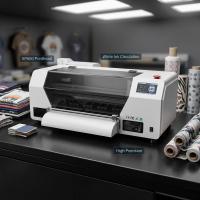China KECAI Multi Function Printing Machine XP600 Vivid Color Fast Delivery A3 DTF Printer for Soft Touch Fabric Material Bundle for sale