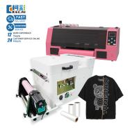 China KECAI Metal Desktop 30CM Single XP600 Printhead Custom Inkjet Garment Graphic Printing Machine A3 DTF Printer for T-shirt Cloth for sale