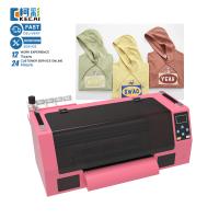 China Full-Automatic DTF Printer with Multi Color Printing and 30cm Printing Width for Digital T-Shirt Printing for sale