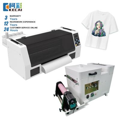 China KECAI 2026 New A3 30cm DTF Printer With Powder Shaker Machine All-In-One Set XP600 Automatic Roll to Roll Printing for sale