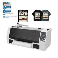 China KECAI Automatic 12 Inch A3 30cm XP600 DTF Printer T Shirt Heat Transfer Printing Machine for Small Business for sale
