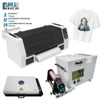 China KECAI A3 DTF Printer XP600 Pet Film 13Inch Dtf Printer 33CM T Shirt Printing Machine With Oven for Textile for sale