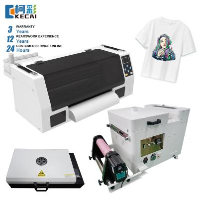 China KECAI A3 DTF Printer XP600 Pet Film 13Inch Dtf Printer 33CM T Shirt Printing Machine With Oven for Textile for sale