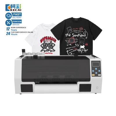 China KECAI Hot Selling A3 Dtf XP600 Head Roll to Roll Pet Film Textile Printer for Fabric Printing for sale