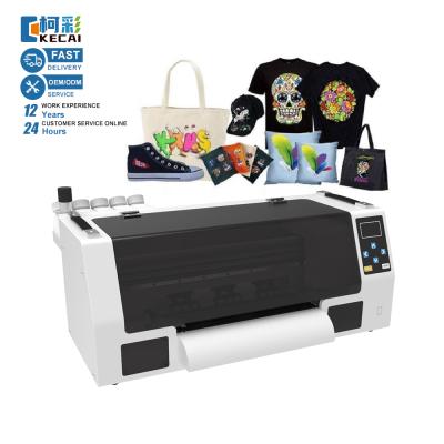 China KECAI Factory Best Selling XP600 Small Business A3 DTF Printer With Heat Transfer Film for Cotton and Polyester T Shirts Hoodies for sale